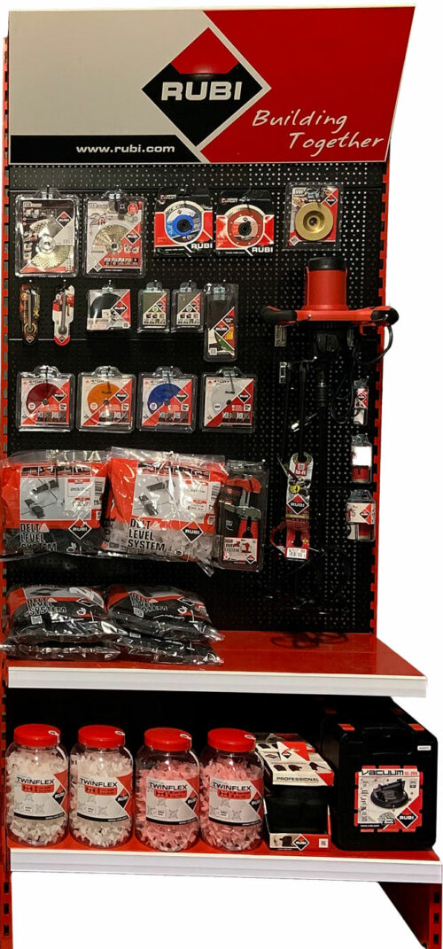 RUBI Product Displays | Great North Hardscape